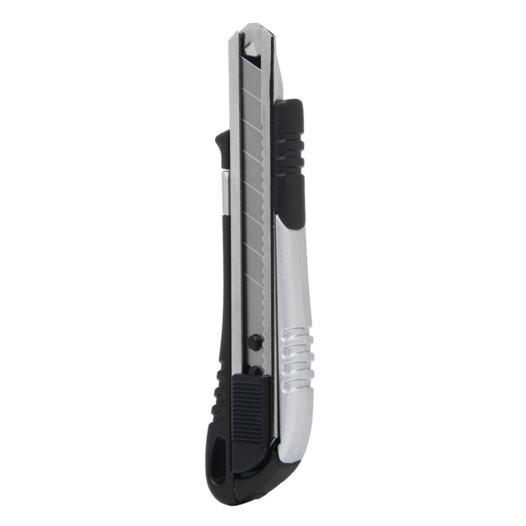 CUTTER RETRÁCTIL ALUMINIO 18MM REFORZADO – Bluetools SRL